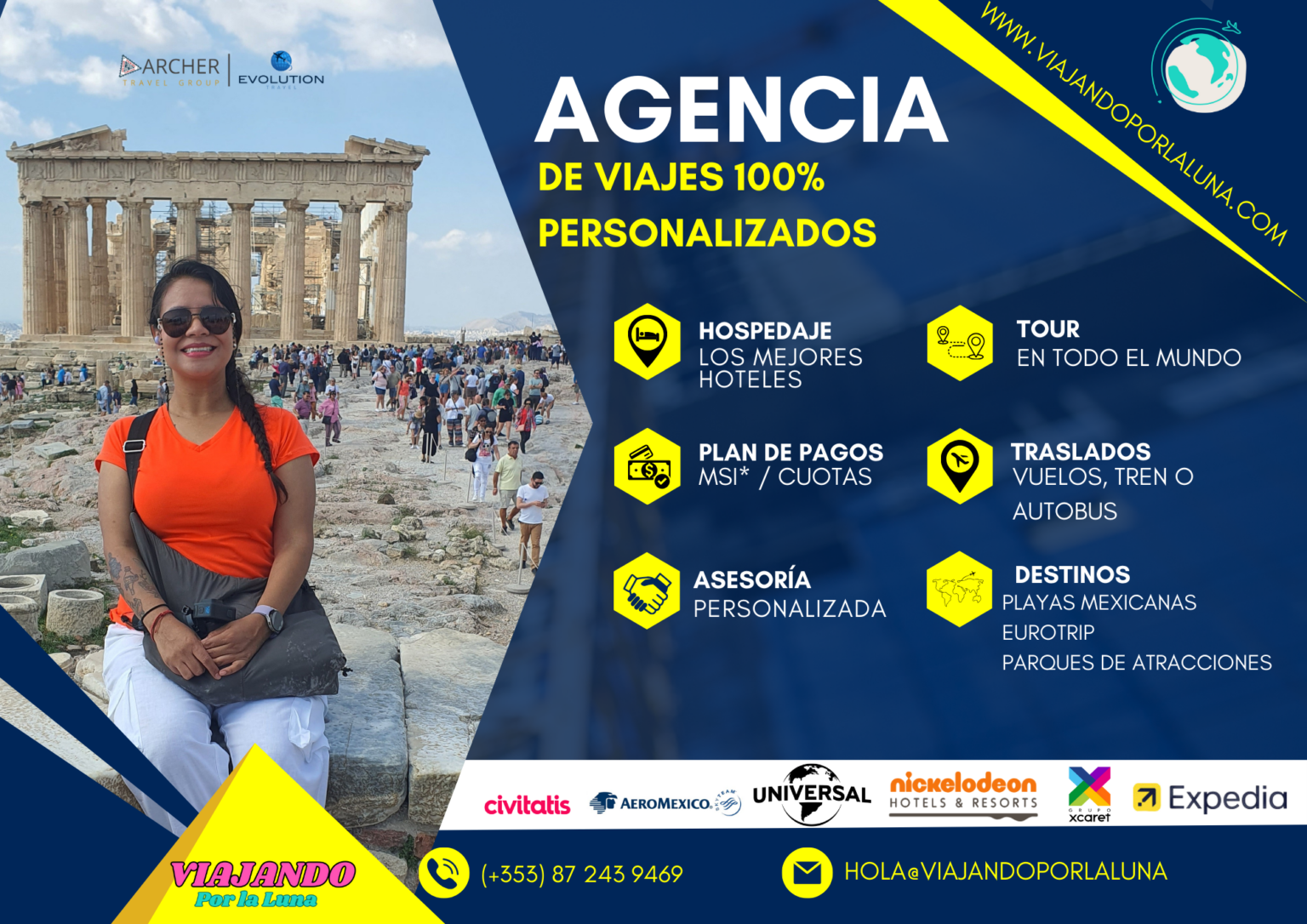Emprende como Agente de Viajes con Archer Travel.